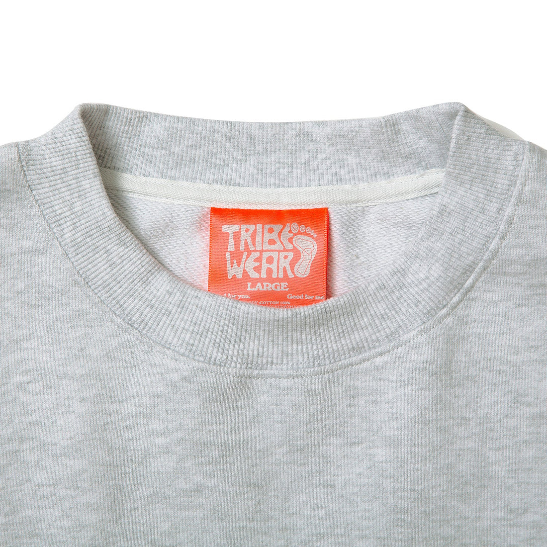 Gray Basic Sweat Crewneck – TRIBE WEAR ONLINE